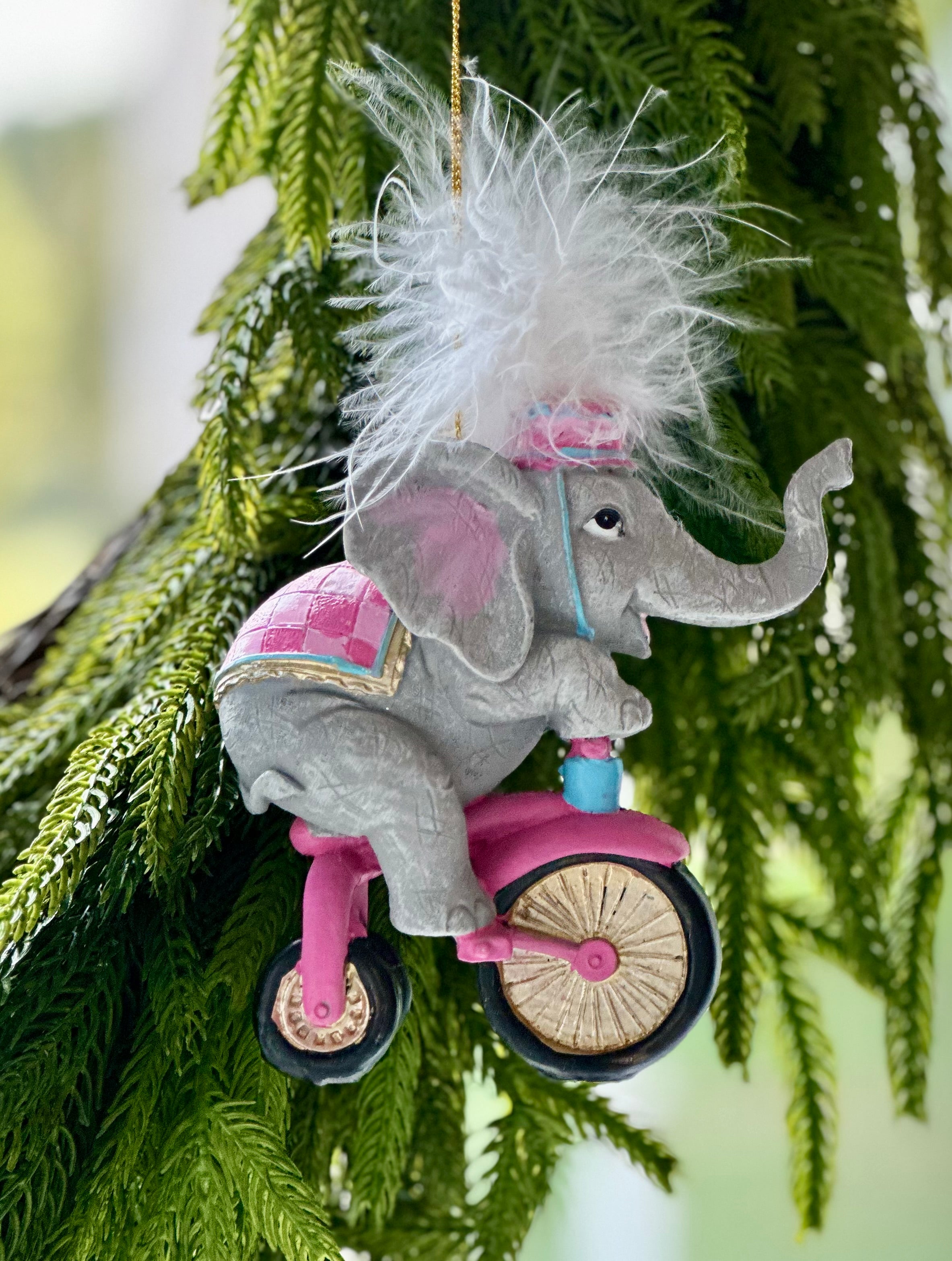 5" Circus Animals on Tricycles - Choice of Elephant or Bear – Mama Noel ...
